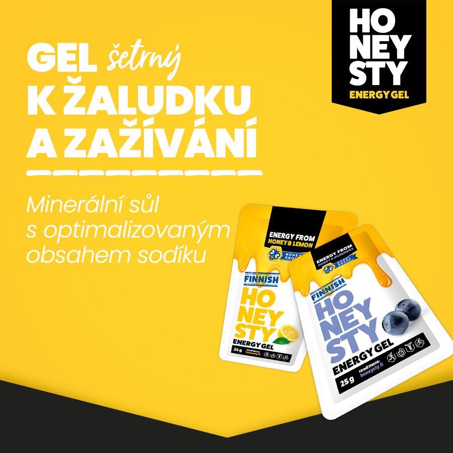 Honeysty Energy Gel 25g borůvka | ForActiv.cz