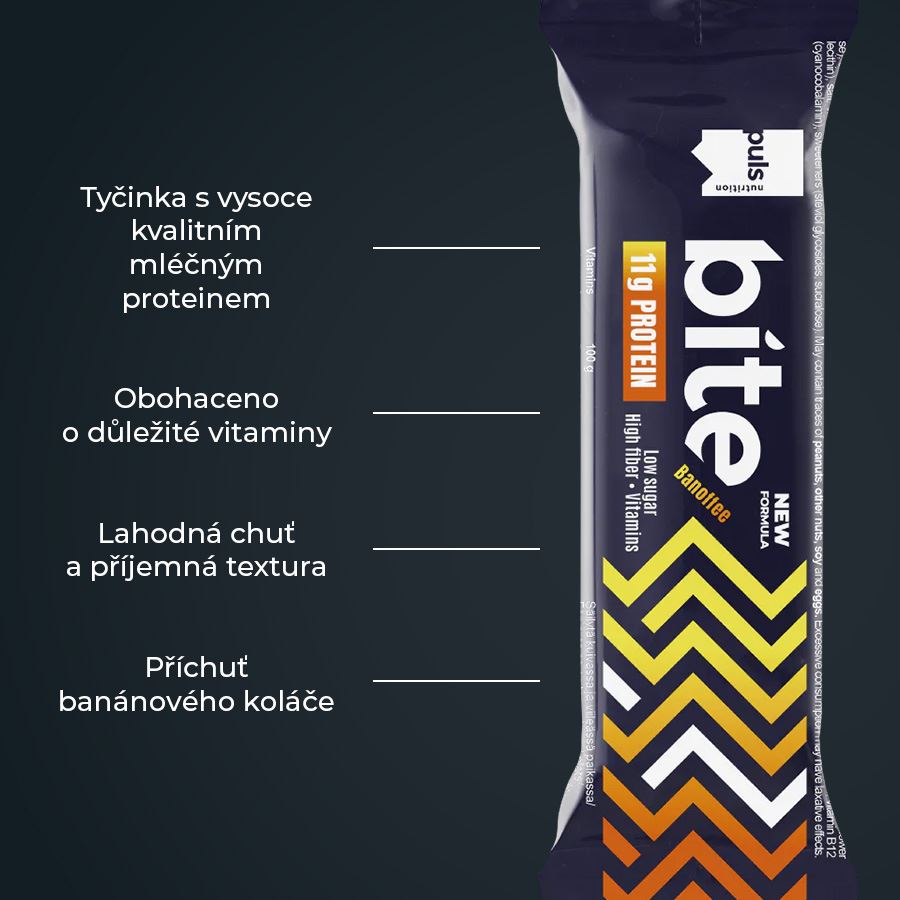 Bite Protein Bar 35g banoffee | ForActiv.cz